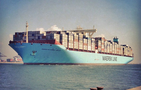 The Maersk Triple E class container ship behemoth – International ...